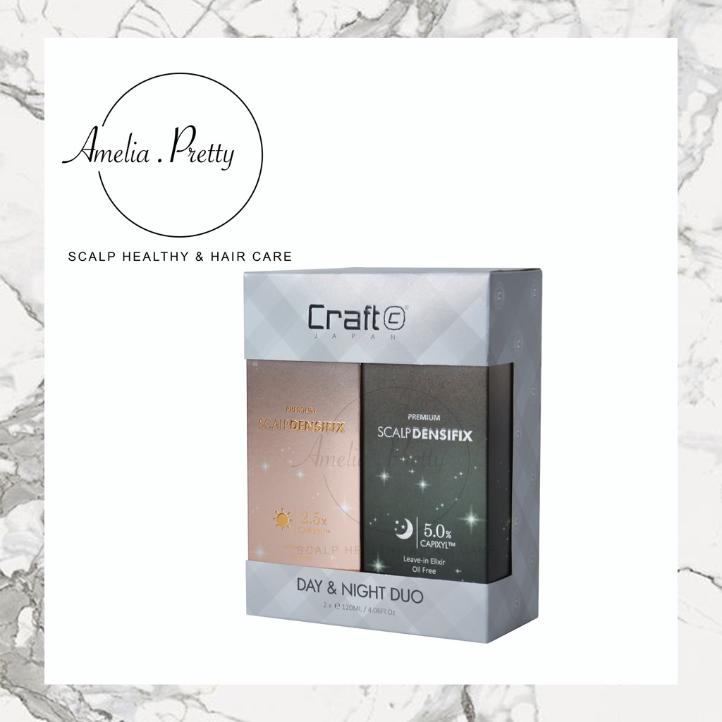 CRAFT PREMIUM SCALP DENSIFIX HAIR TONIC ( Day & Night Duo Set ...
