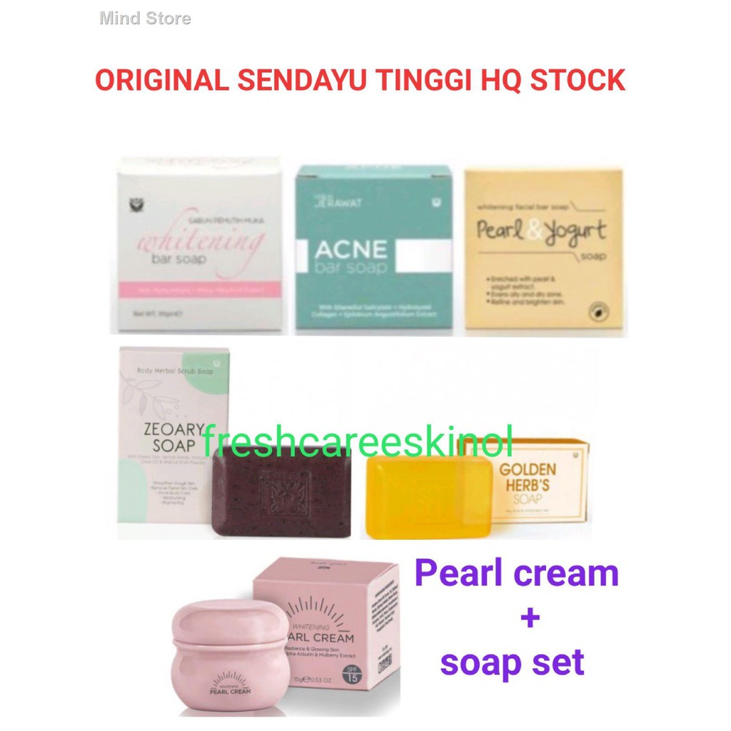 №Sabun Sendayu Tinggi pearl cream + soap | Shopee Malaysia