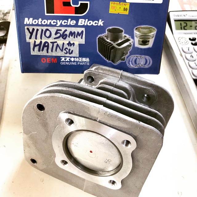 Block set yamaha SS Y110 Std / 56mm racing block | Shopee Malaysia