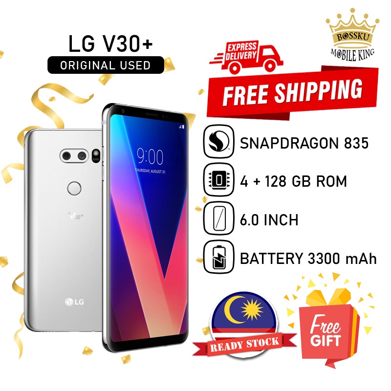 Original LG V30 PLUS 🔥Second Hand🔥 SNAPDRAGON 835 ,4GB RAM + 128GB ROM | Shopee Malaysia