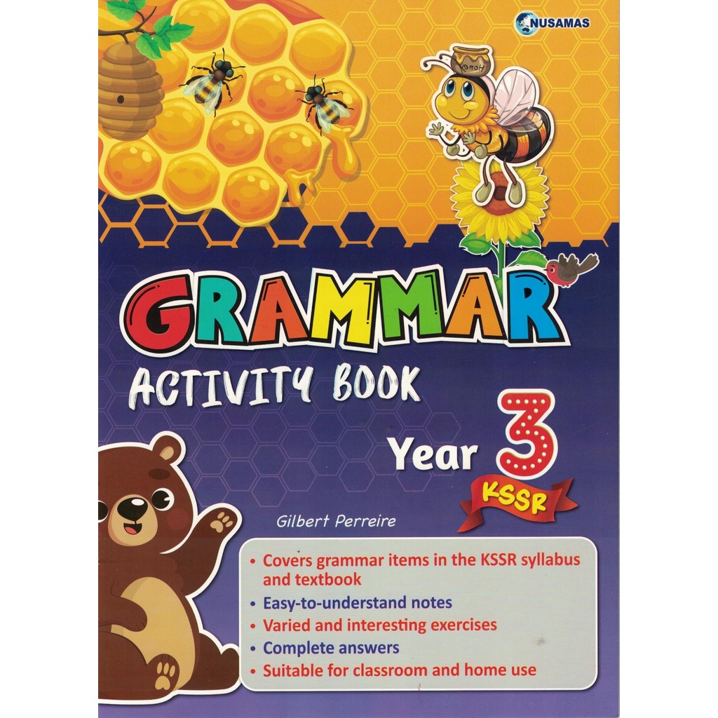 [FUNBOOK] Grammar Activity Book Year 1-6 Primary School (Nusamas ...