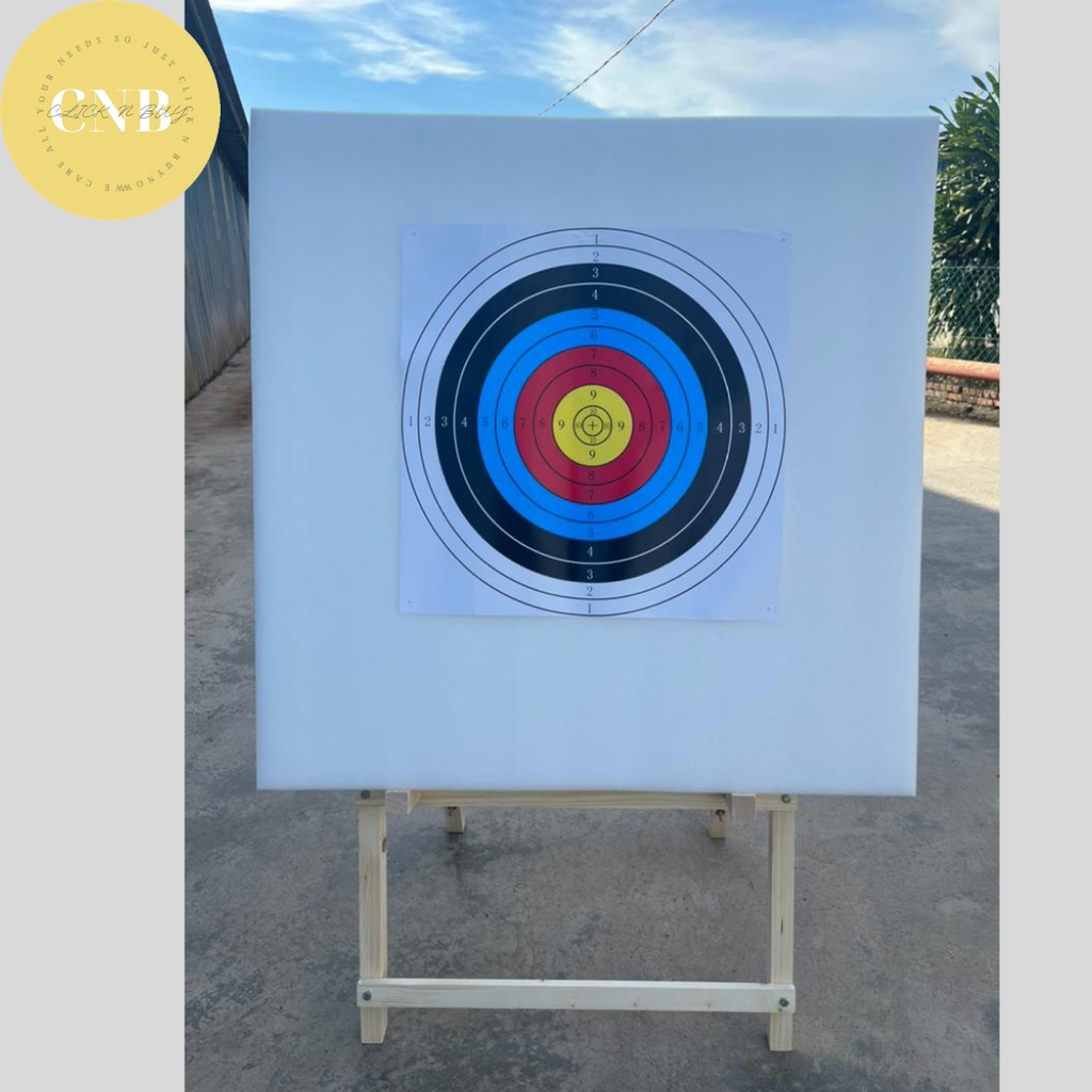 Archery Target Stand for 50 x 50cm and 100 x 100cm target archery pe ...