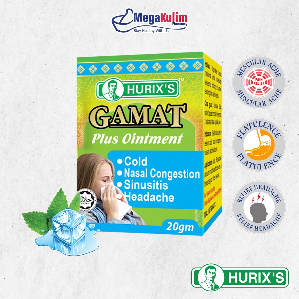 Hurix's Gamat Plus Ointment 20g | Shopee Malaysia