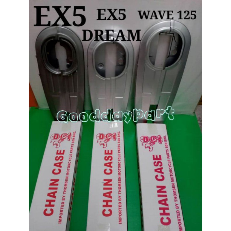 MR.KK WAVE125 / EX5 DREAM / EX5 HP HI POWER CHAIN COVER FULL RANTAI ...
