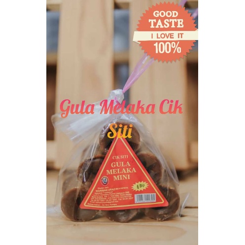 Gula Melaka Cik Siti Mini 6 ketul 💯Bumiputera | Shopee Malaysia