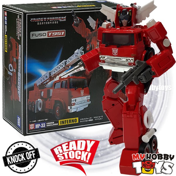 KO Transformable Robot - Masterpiece MP-33 Inferno ( Fuso T951 Ladder ...