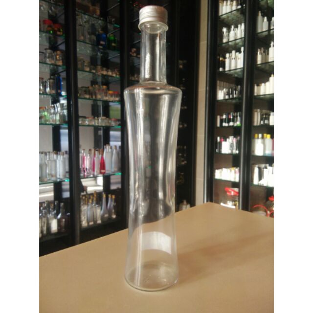 (12 Botol) Clear Glass Slim Bottle 500ML | Shopee Malaysia