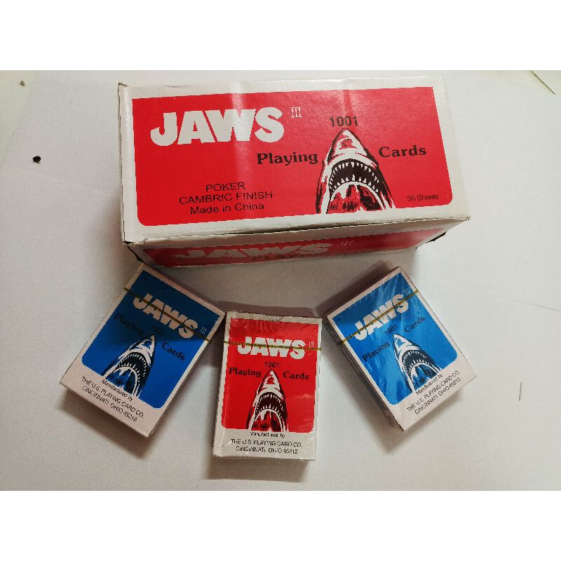 jaws playing card(1pack) | Shopee Malaysia