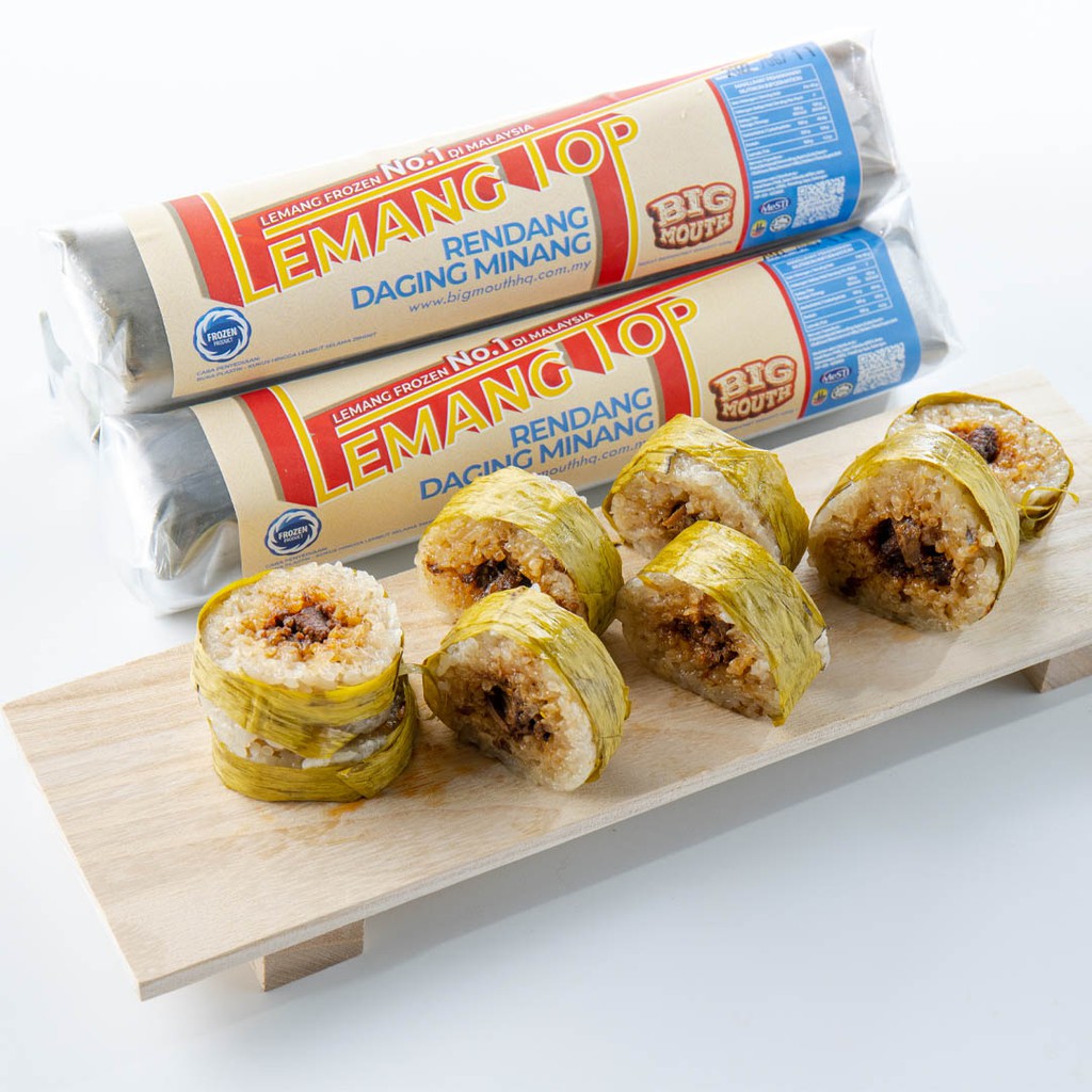 BIGMOUTH Lemang Top (Frozen & Instant) - Daging Minang | Shopee Malaysia