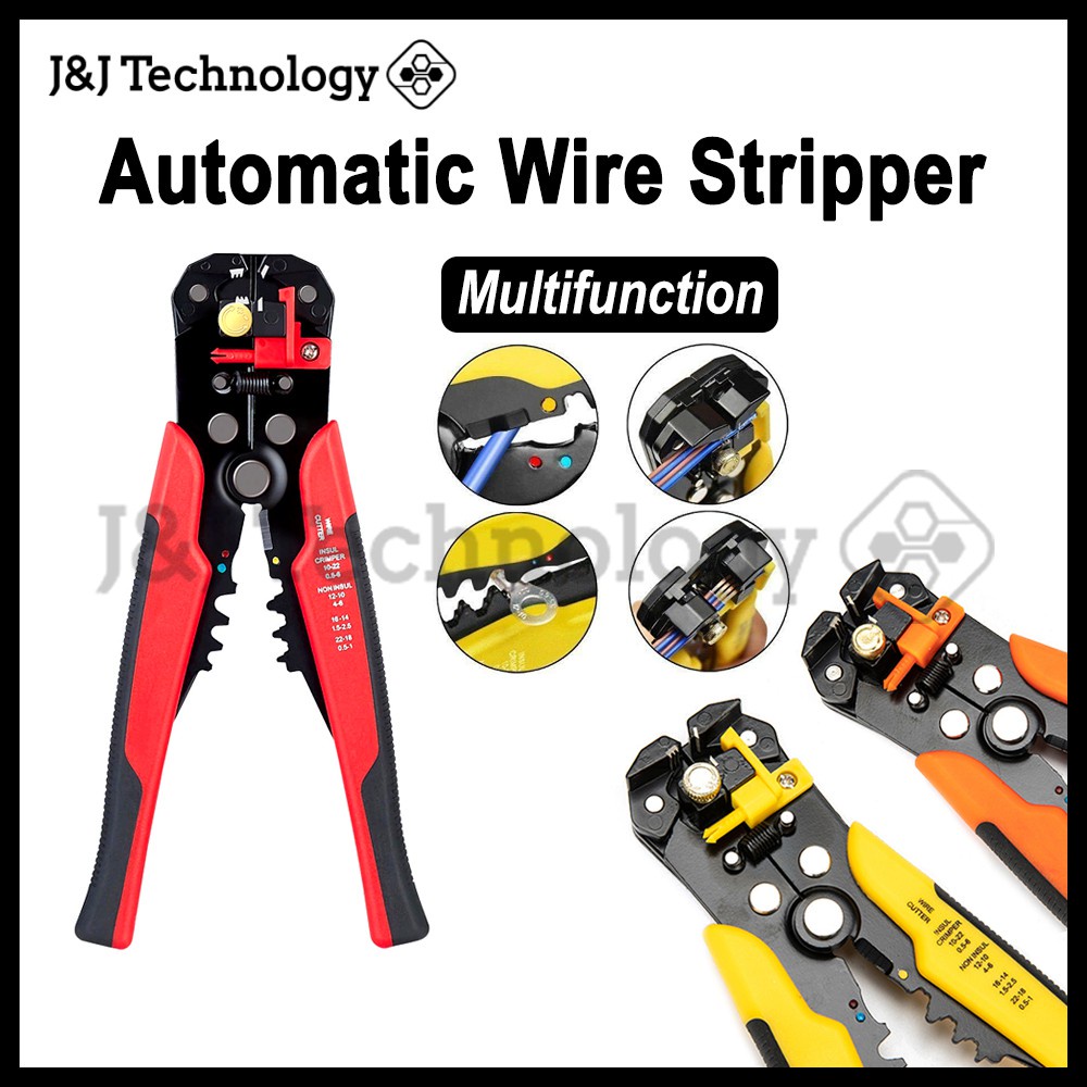 JNJ Technology Wire Stripper Crimping Tool Automatic Stripping Crimping ...