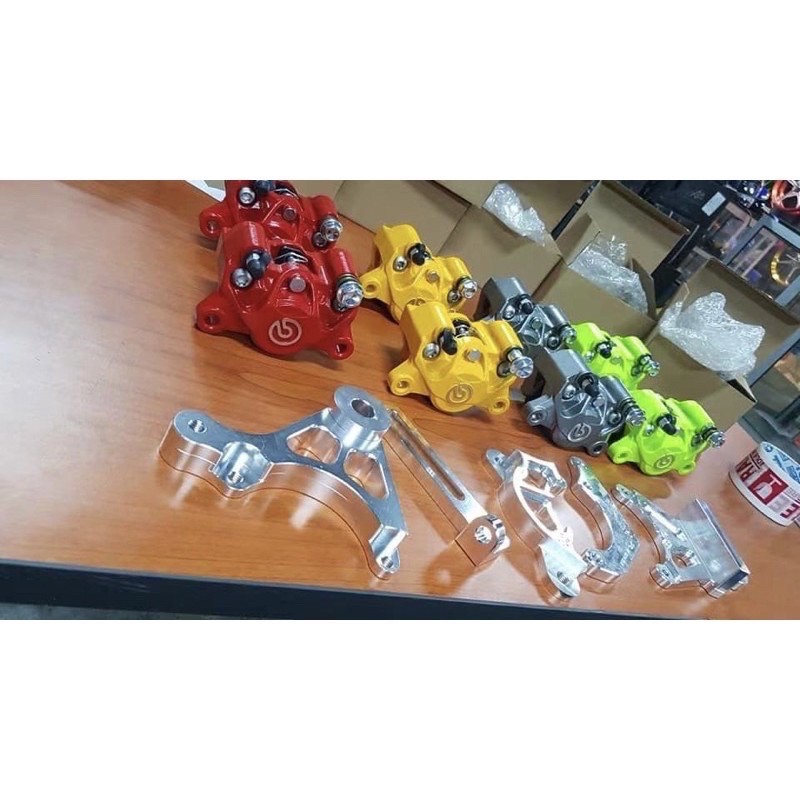 Brembo Caliper P34 Y15ZR/RS150/Ysuku/Y15 Front/Rear Brembo P34 2 Pot ...