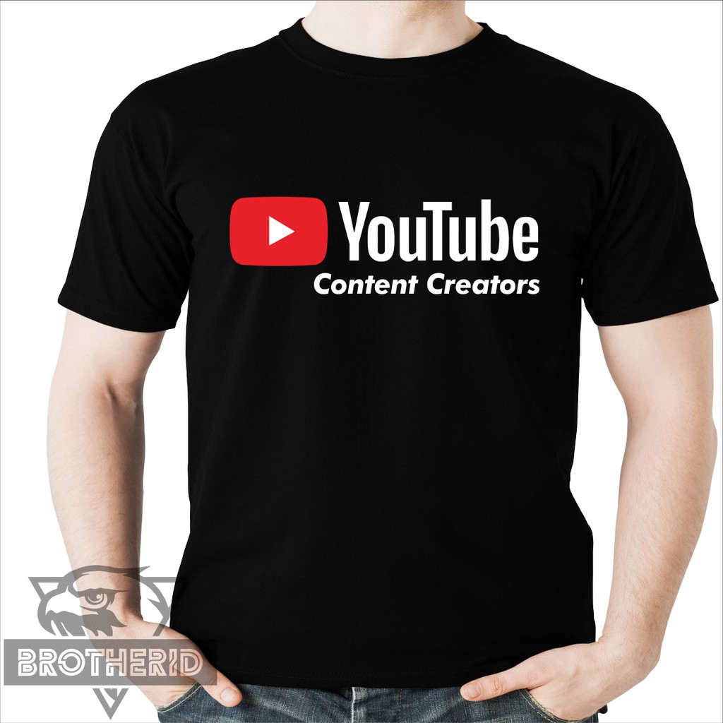 Original Youtube Content Creators T-shirt | Shopee Malaysia