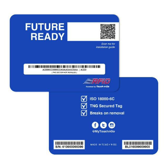 !! READY STOCK !! TOUCH N GO RFID SELF FITMENT KIT- RFID | Shopee Malaysia