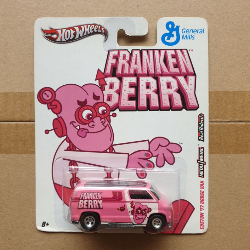 HOT WHEELS FRANKEN BERRY CUSTOM 77 DODGE VAN | Shopee Malaysia