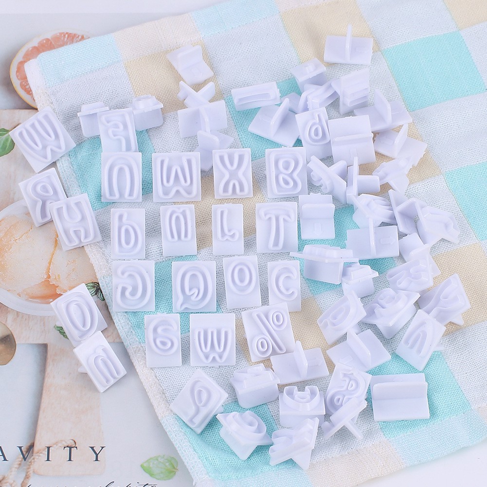 Alphabet Set Cake Baking Cookie Cutter Chocolate Fondant Cutter Acuan ...