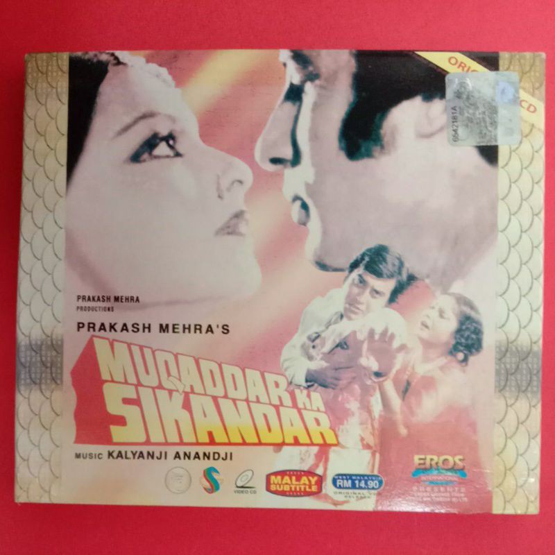 Original VCD Movie - MUQADDAR KA SIKANDAR | Shopee Malaysia