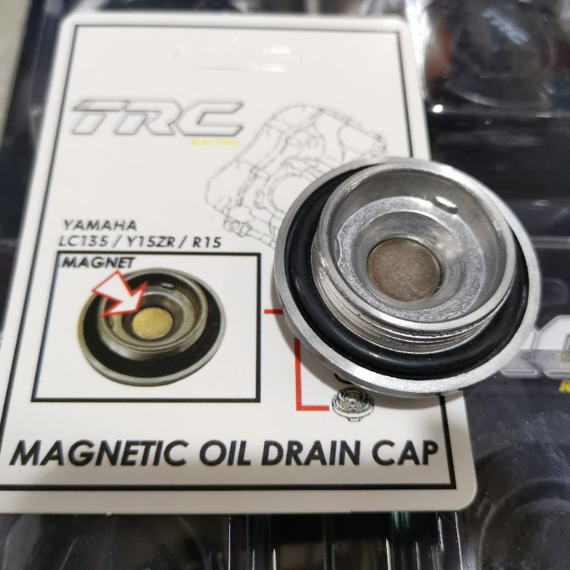TRC MAGNET OIL NUT Y15 MAGNETIC OIL NUT LC135 MAGNET DRAIN OIL CAP ...