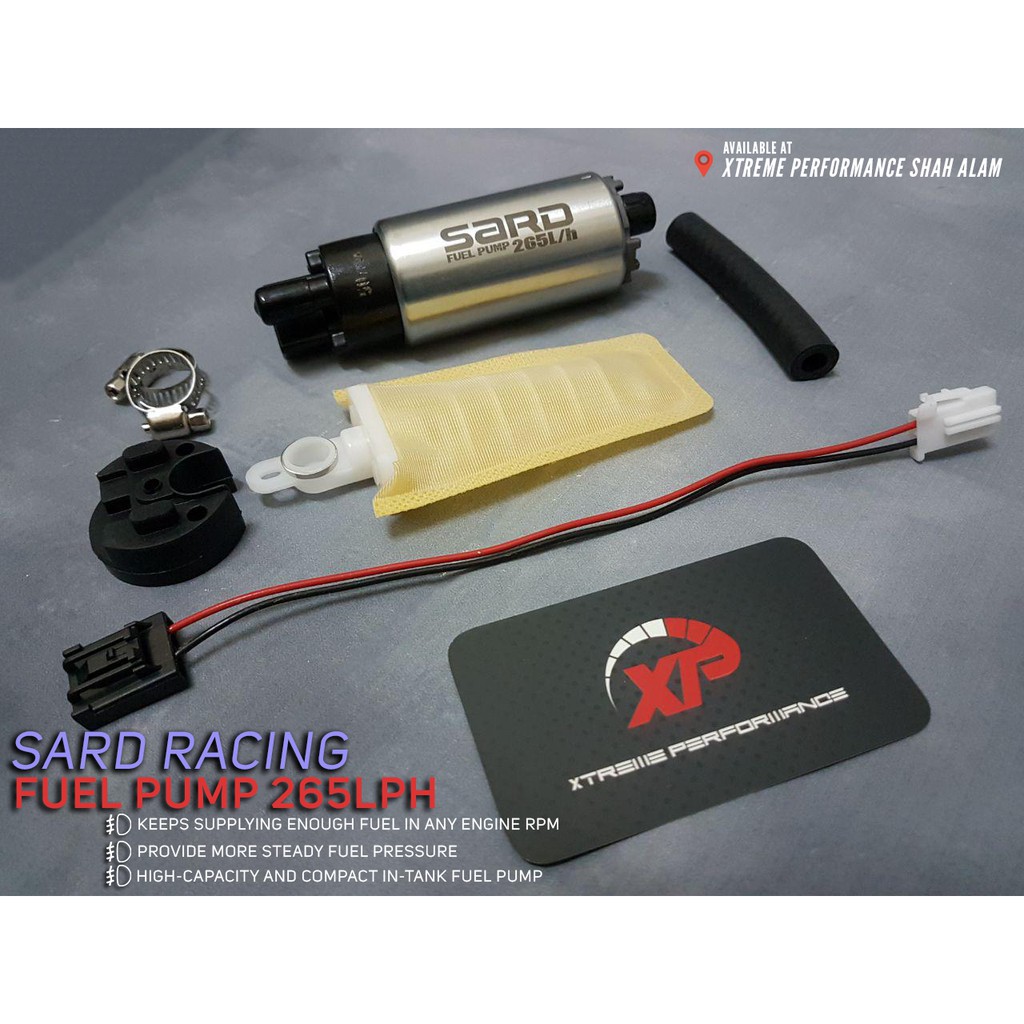 ORIGINAL READY STOCK Sard Racing Fuel Pump 260LPH High Performance In ...