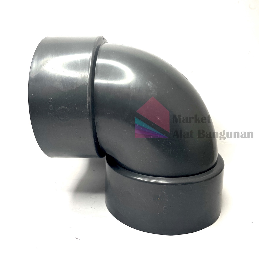 Knee PVC 5 Inch SO / Knie Elbow 5" Inch / Keni Bend Paralon Pipe ...