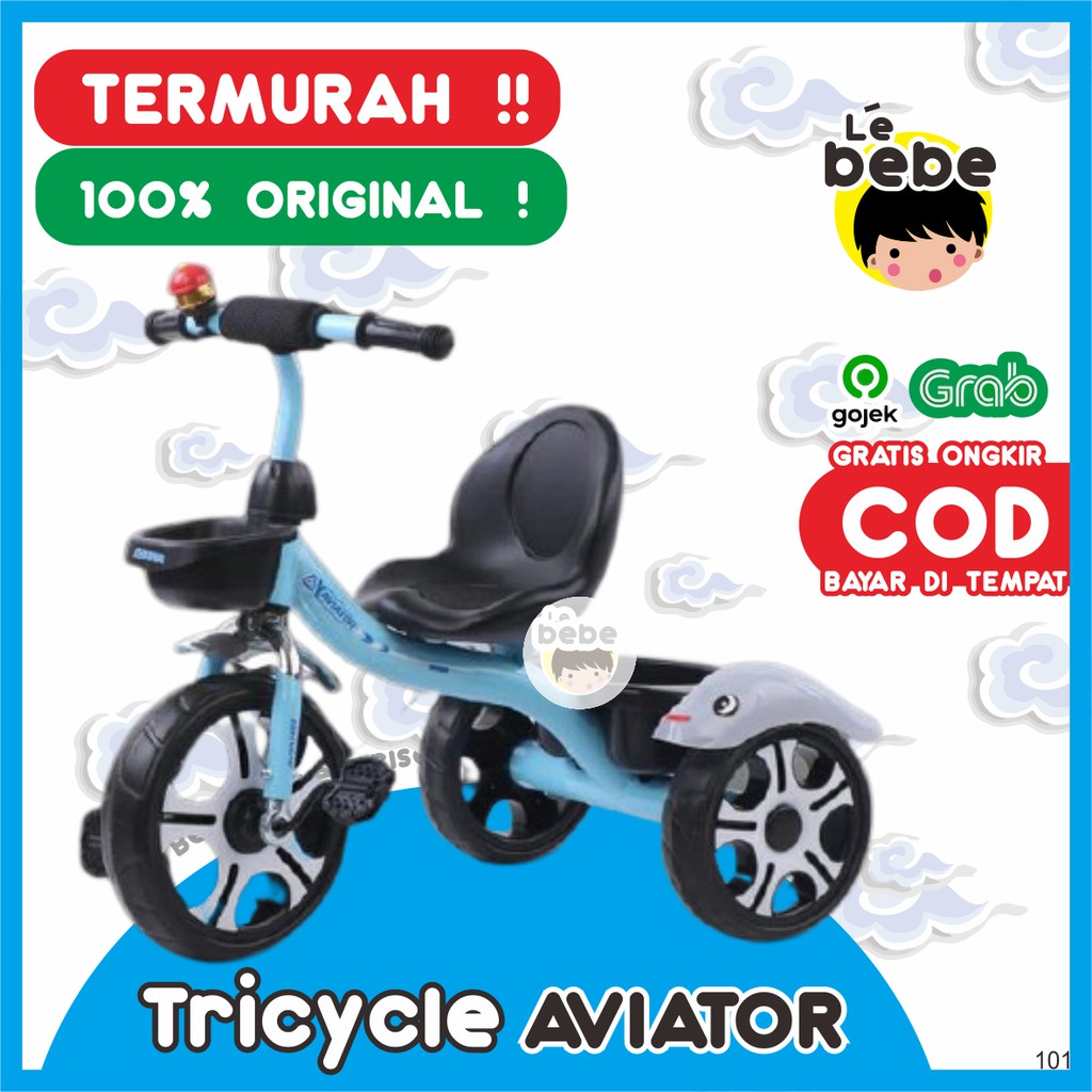 Aviator Tricycle Bike BMX Stroller Micro Trike Smart Trike Children's Bike 3-wheel Bike Folding ...