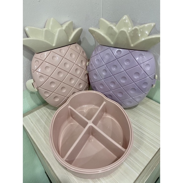 Multipurpose Food Container Banana&Pineapple Cute shape | Shopee Malaysia