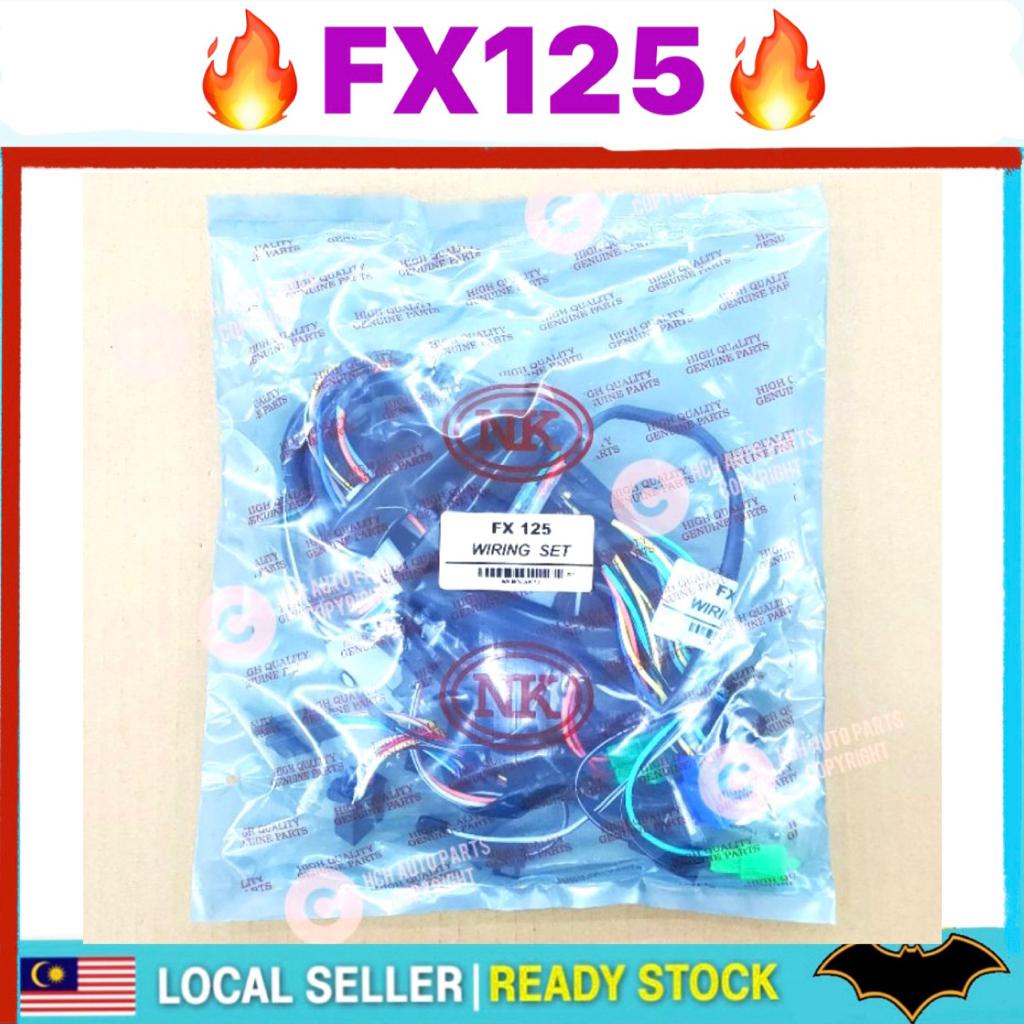 SUZUKI FX 125 FX125 WIRING HARNESS SET WIRING BODY WIRING COMPLETE SET WIRE WAYAR WAYARING ...