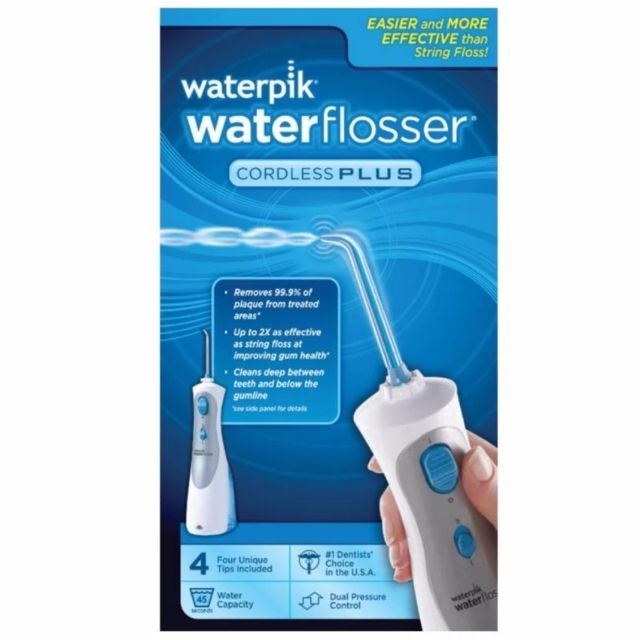 Waterpik Cordless Plus Water Flosser WP-490 (new packing) | Shopee Malaysia