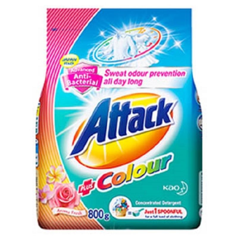 Kao Attack Detergent 800g (Plus Colour / Ultra Power) | Shopee Malaysia