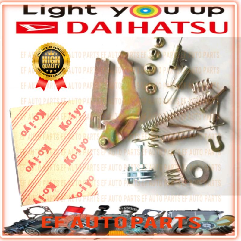 DAIHATSU DV57 DV99 HINO DUTRO HAND BRAKE SHOE KIT ADJUSTER REPAIR KIT ...