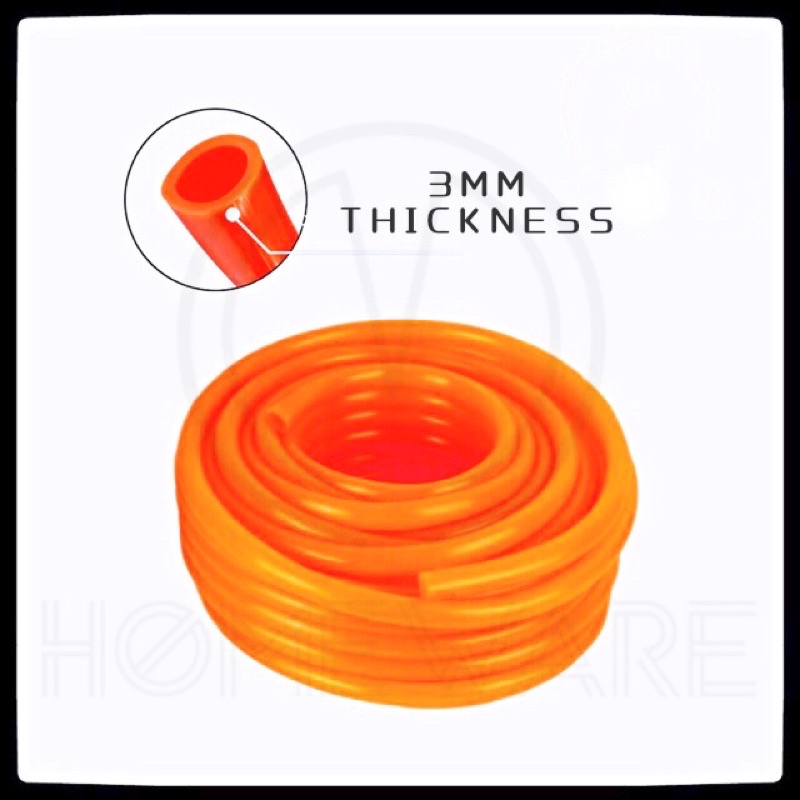 Garden Hose orange 16mm / pipe getah / hose getah | Shopee Malaysia