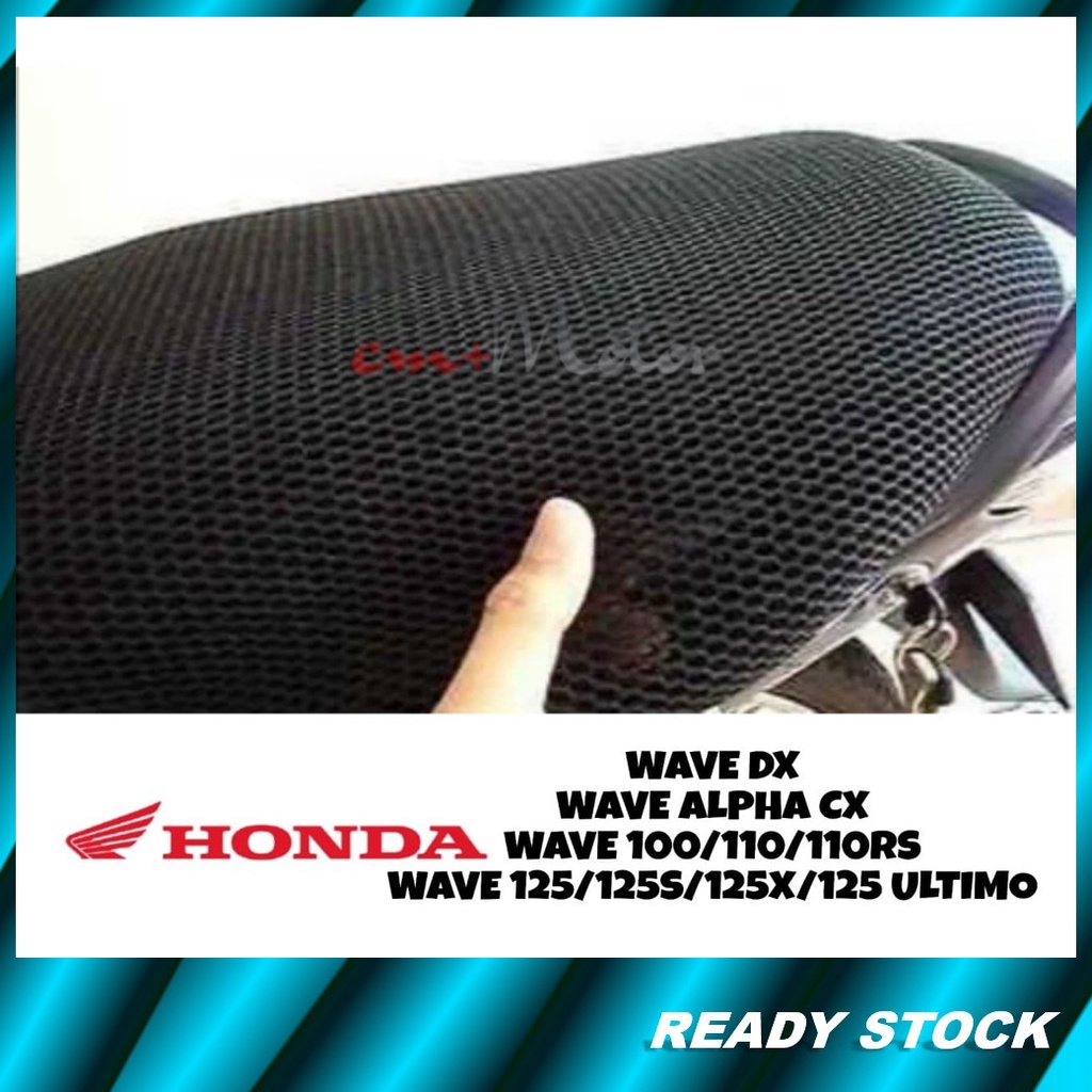 Honda Wave DX/Alpha CX/100 110RS/125/125X/125 Ultimo Seat Cover Net 3D ...