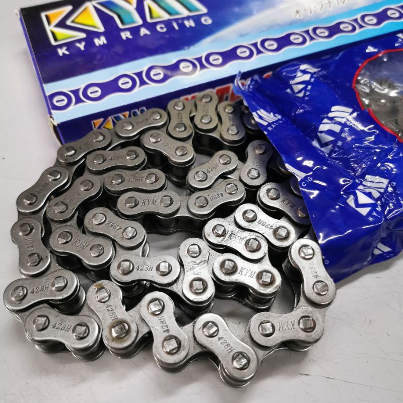 428 HEAVTDUTY KYM MOTORCYCLE CHAIN 428H KYM RACING Y15ZR RS150 EX5 ...