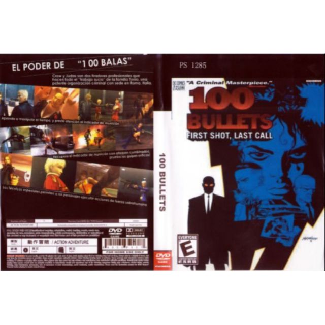 PS2 GAME COLLECTION (100 Bullets) | Shopee Malaysia