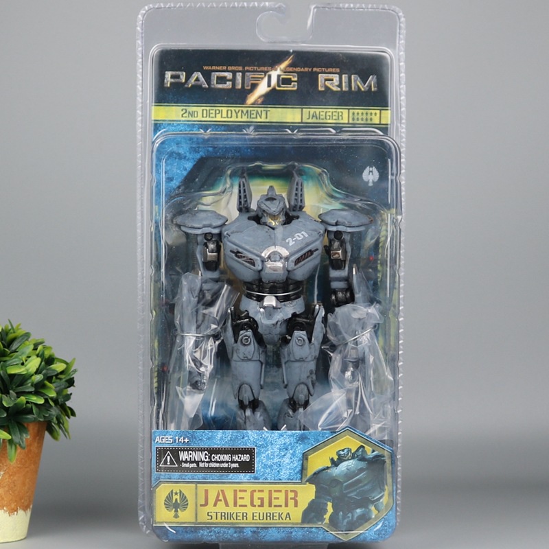 NECA Pacific Rim mecha battle damage wanderer Alpha Eureka Tango wolf ...