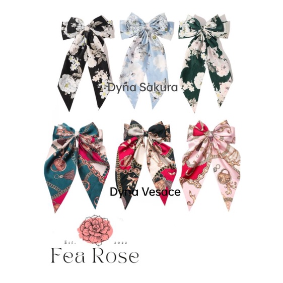 FEA ROSE Ribbon Mask Extender/Hijab Pin~Dyna Printed~ | Shopee Malaysia