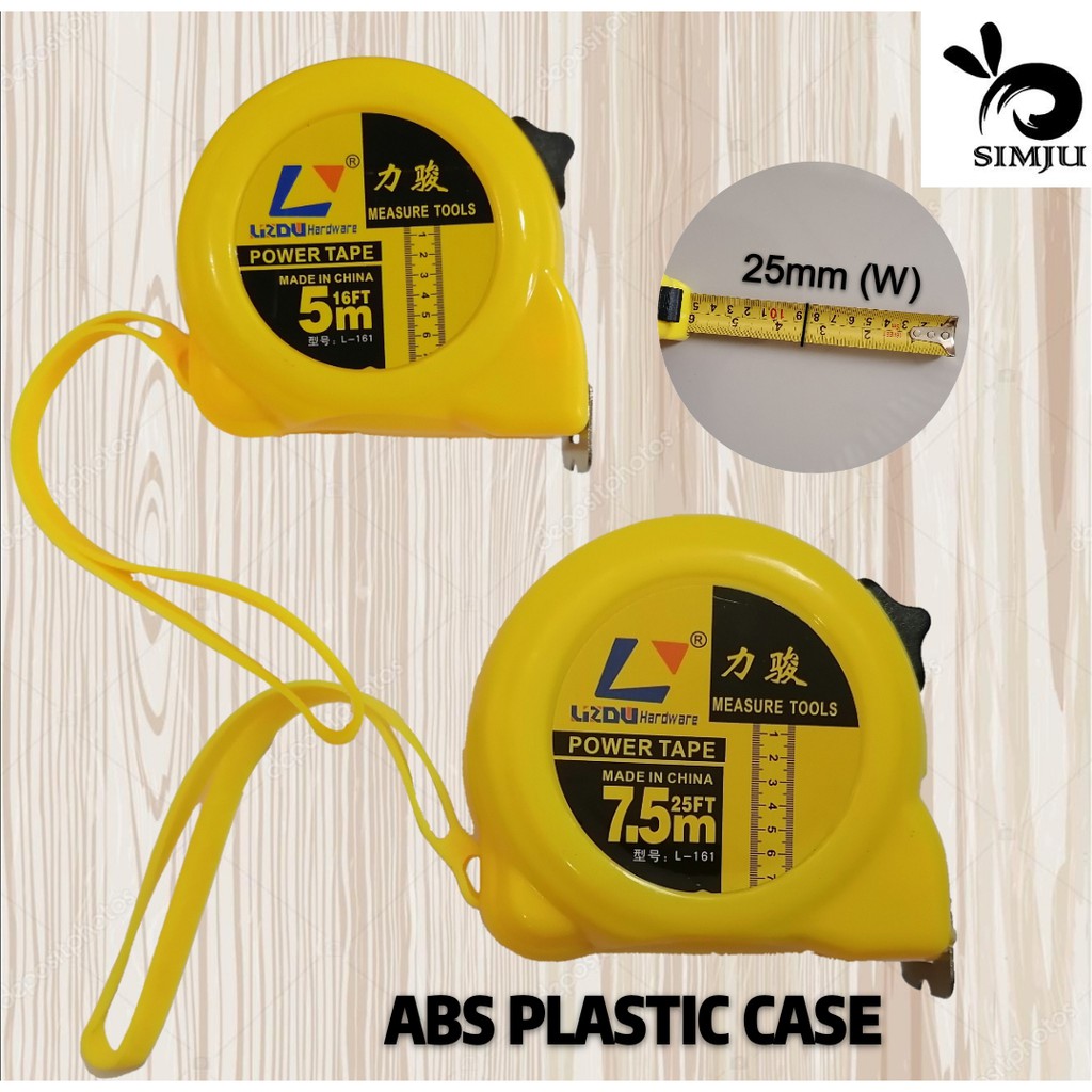 Measuring Tape 5M/7.5M with wrist strap (Metric Type) | Shopee Malaysia