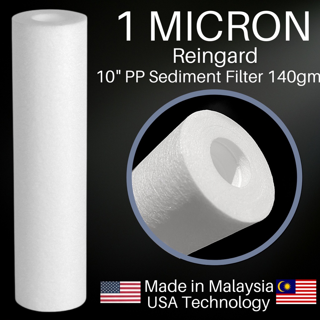 Reingard 10" PP Sediment Water Filter Replacement Cartridge Filter ...