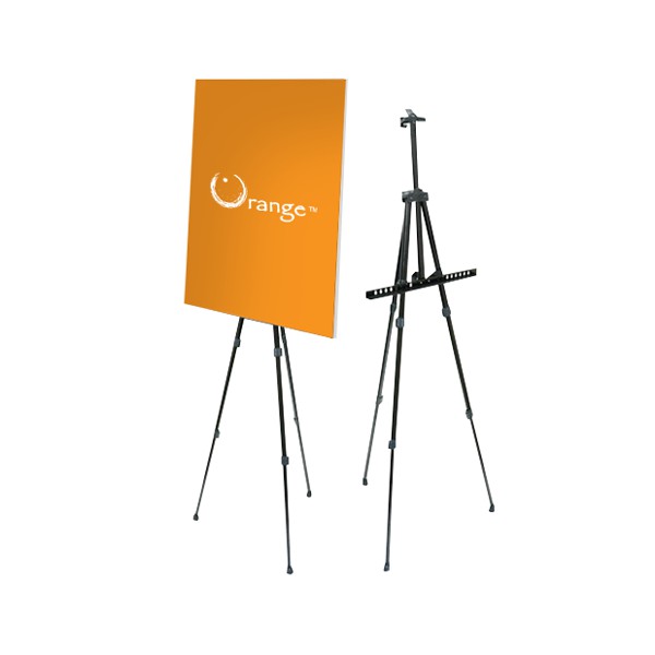 Tripod Poster Stand PORTABLE STEEL METAL EASEL DISPLAY STAND | Shopee ...