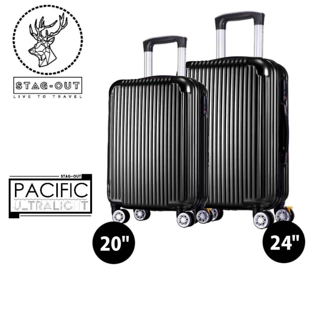 [Stag-Out] Pacific Ultralight ABS HardCase 2IN1 Travel Luggage Set Bag ...