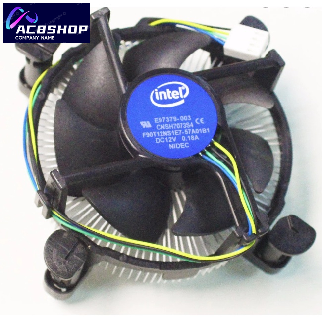 INTEL CPU COOLER FAN DESKTOP CPU FAN | Shopee Malaysia