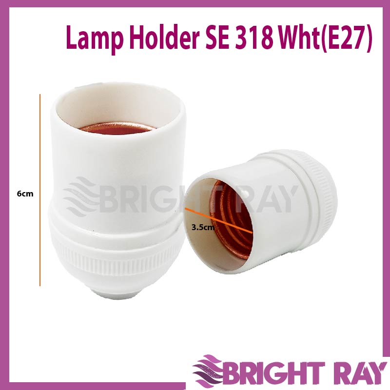 [Premium] 1PC Lamp/Bulb Holders/Wedge/Batten Holders PLC/BC/ES Holder ...