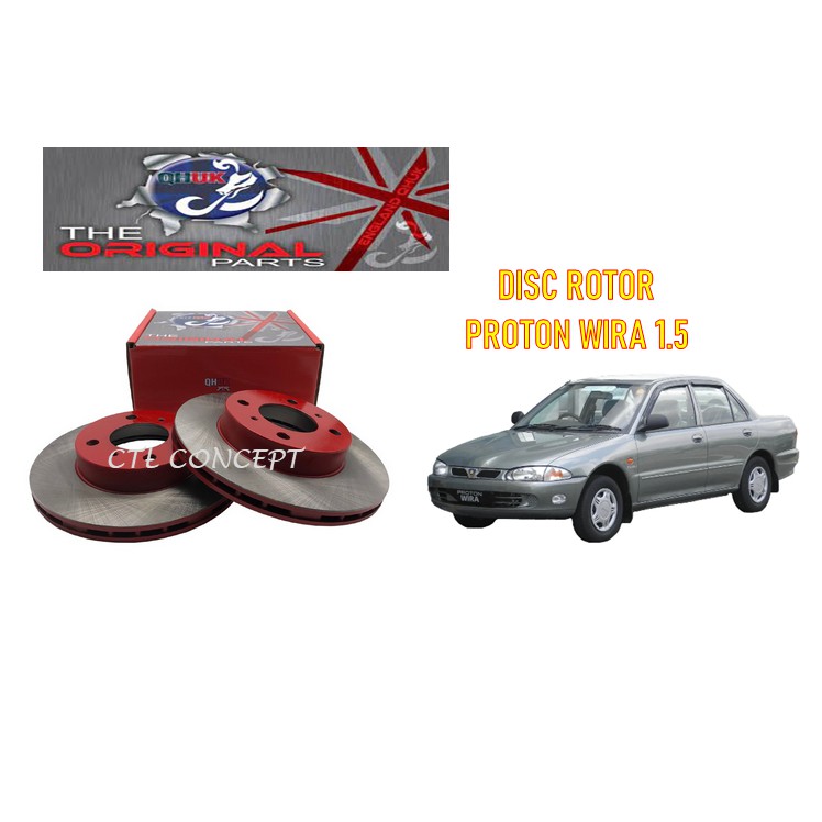 DISC ROTOR PROTON PROTON WIRA 1.5 92Y > ( QHUK ) | Shopee Malaysia