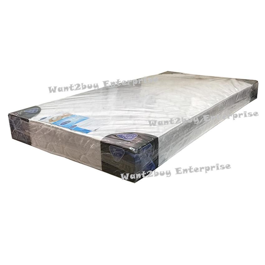 🇲🇾 🔥Masterfoam Mastercoil 🔥 6 Inch Coconut 100% Fibre Mattress Single ...