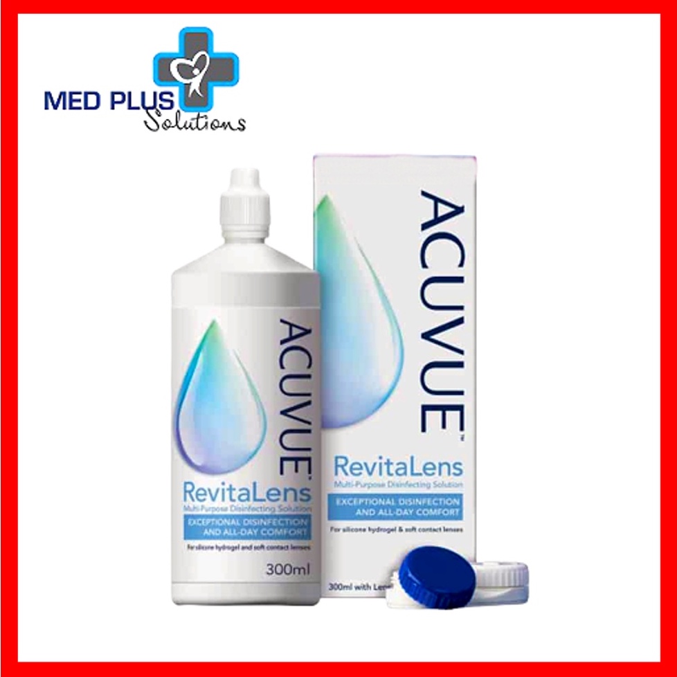 Acuvue RevitaLens Multi-Purpose Disinfecting Solution 300ml (EXP: 3/ ...