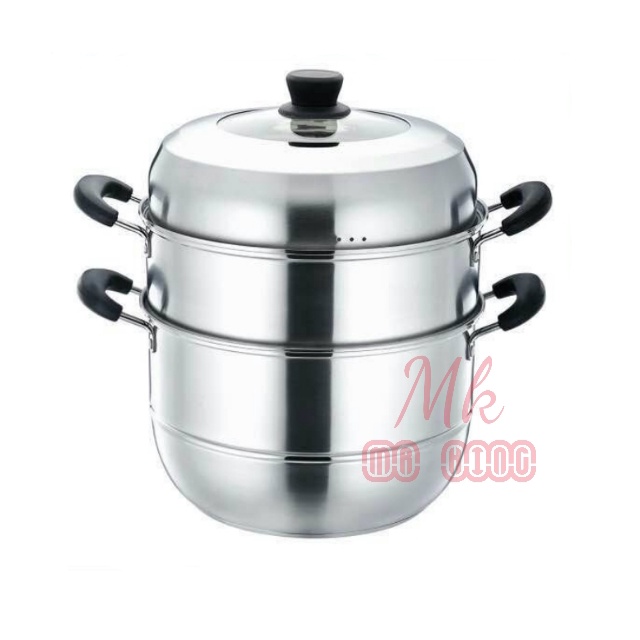 Stainless Steel 3 Layer Steam Pot D28CM/30CM/32CM | Shopee Malaysia
