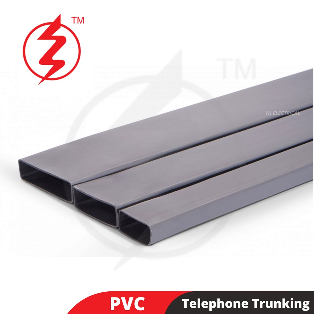 Underfloor Telephone Trunking (Medium Duty)(Grey) 20Feet | Shopee Malaysia