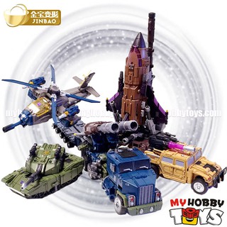 JinBao Transformable Robot - OVERSIZED Warbotron Bruticus 5-in-1 ...