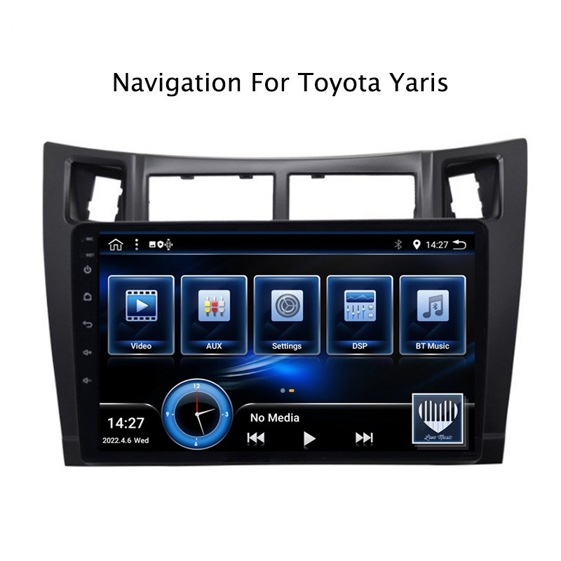 IPS 2.5D Octa Core 4G RAM 64G ROM Android 13 Car Head Unit for toyota ...
