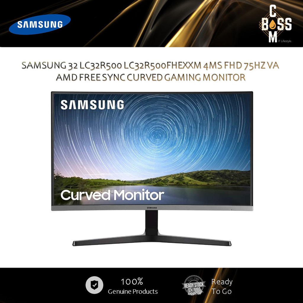 *HOT MODEL* SAMSUNG 32 LC32R500 LC32R500FHEXXM 4MS FHD 75HZ VA AMD ...