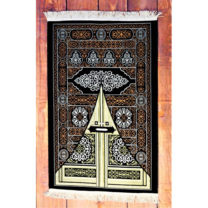 SEJADAH KISWAH Pintu Kaabah Dari Mesir hantaran Prayer Rug Raudah EGYPT ...
